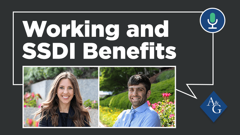 [Video] Working and SSDI Benefits